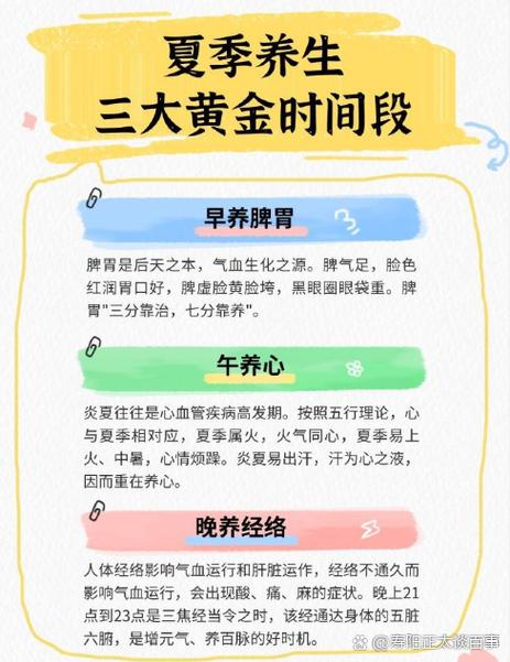 夏季养生保健知识图标