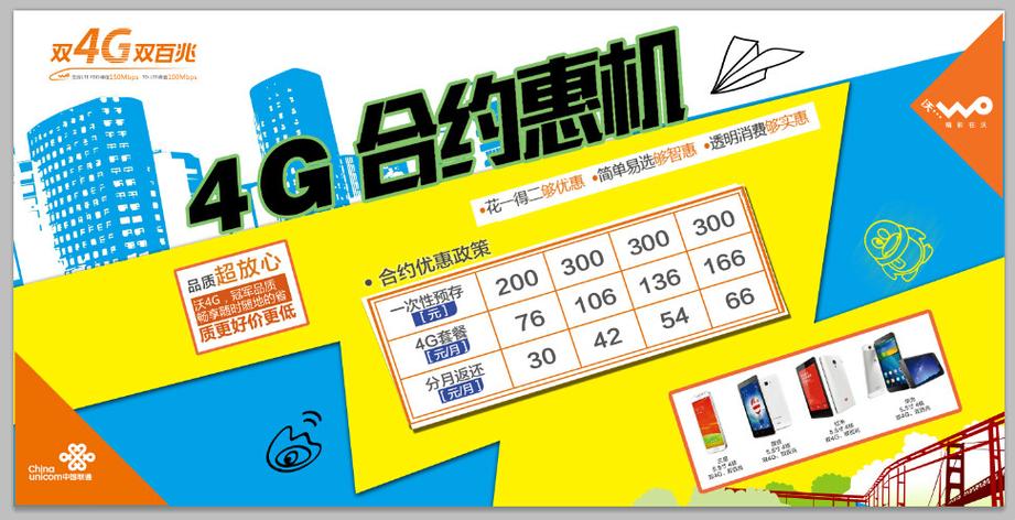 中国联通合约政策图标
