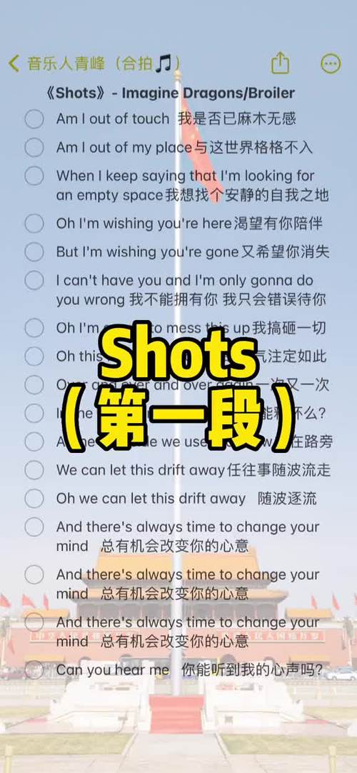 Shots歌词完整版图标