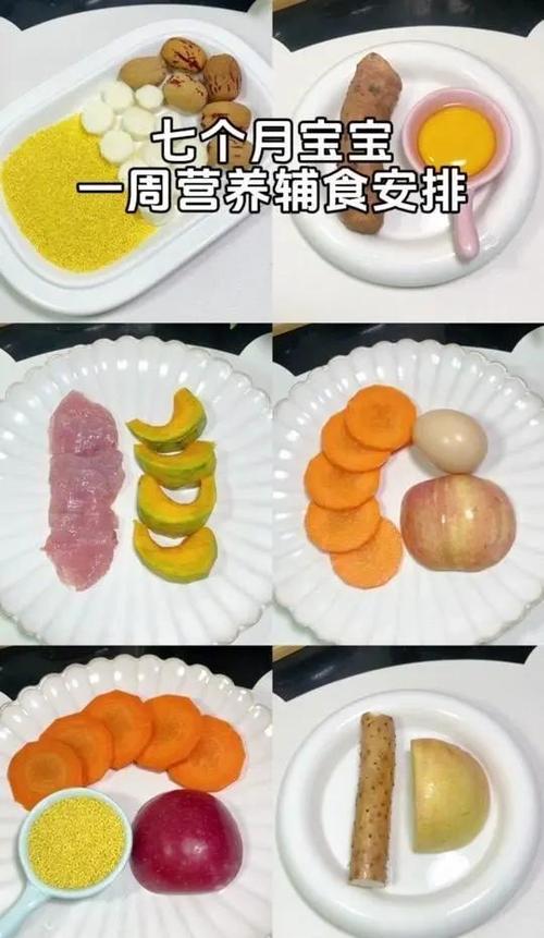 七个月的宝宝吃什么辅食最好图标