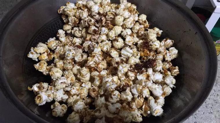 无黄油版爆米花