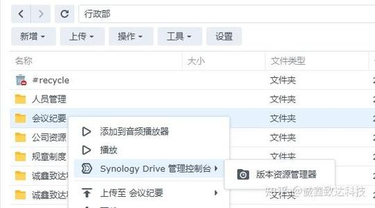 群晖drive使用技巧图标