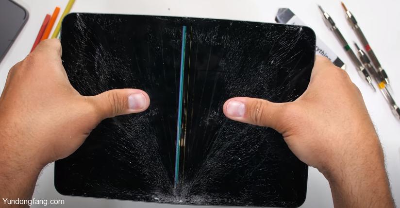 ipadpro屏幕碎了但触屏没坏截图