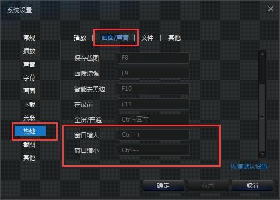 哪个播放器能放大局部画面图标
