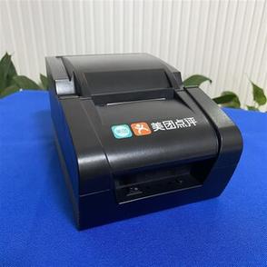 美团外卖收银打印机截图