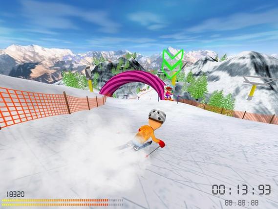 3D滑雪截图