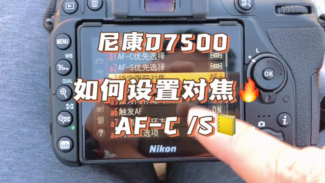 尼康相机怎么调图标