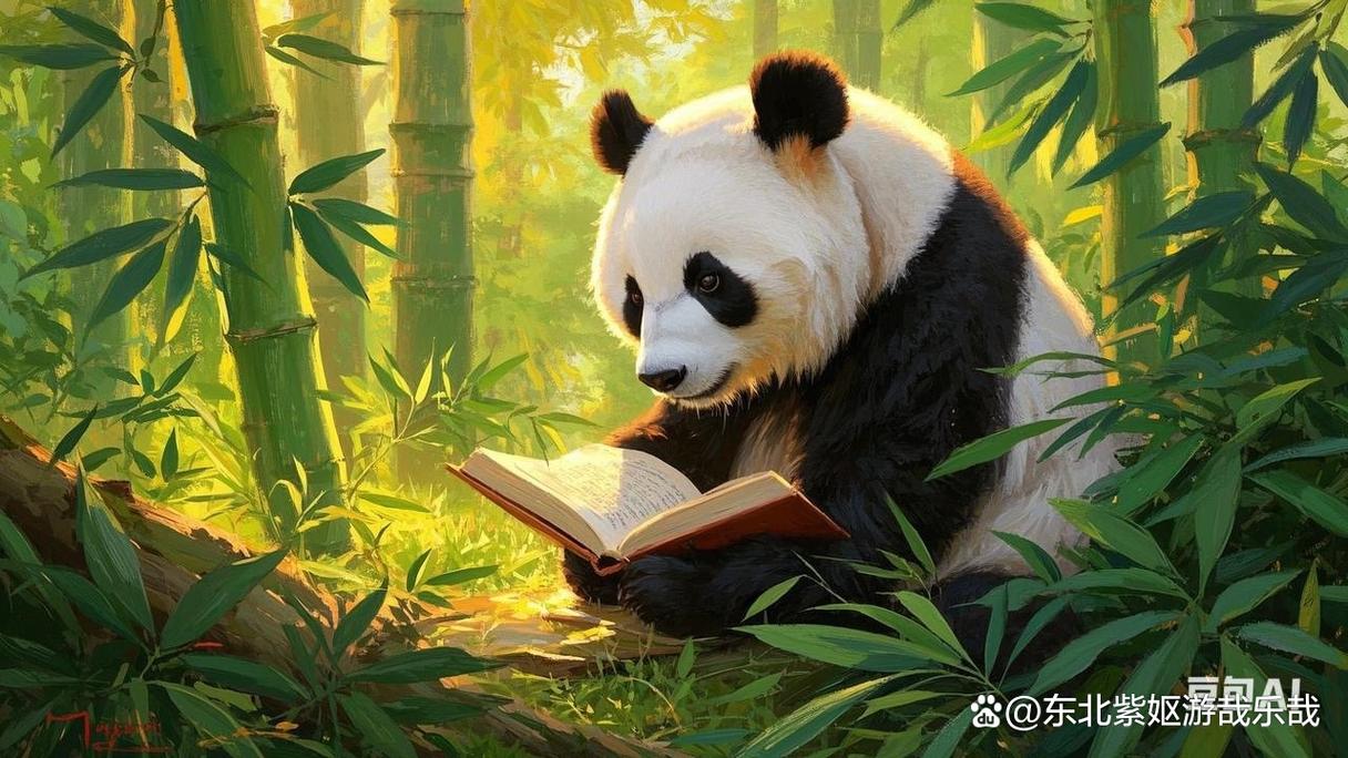 熊猫阅读免费图标