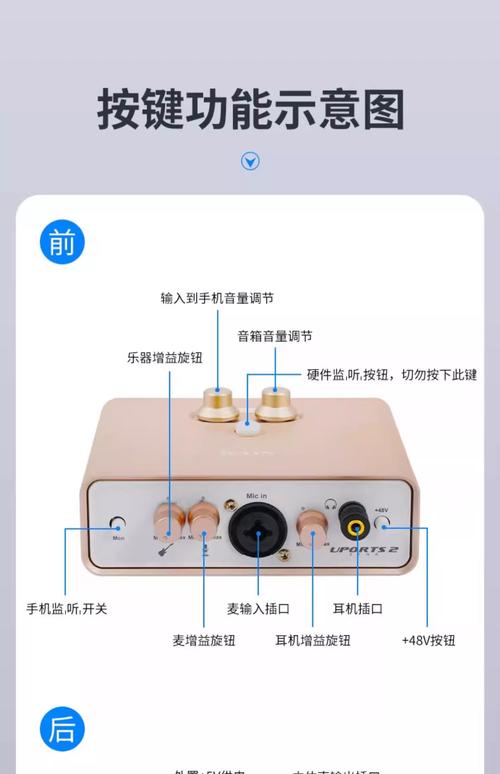 艾肯声卡icon声卡的使用说明图标