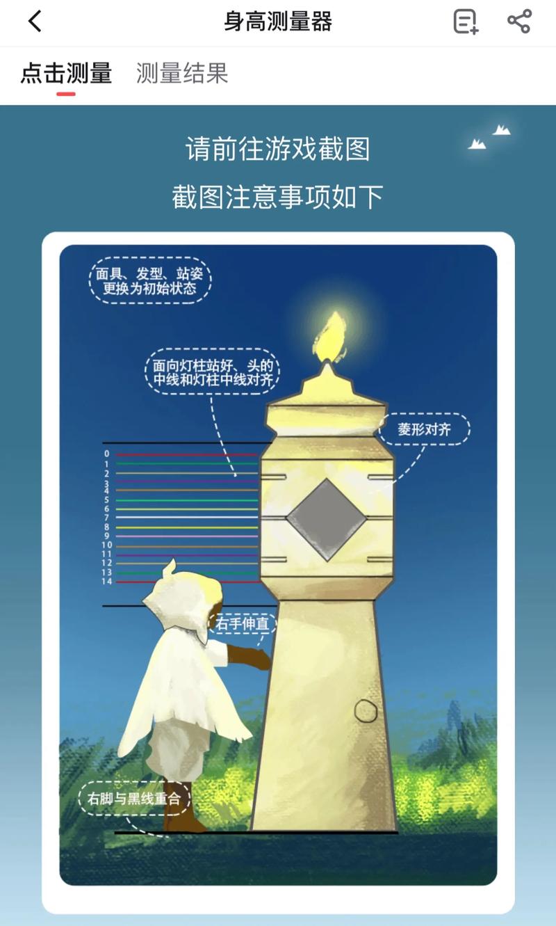 身高光遇测量图图标