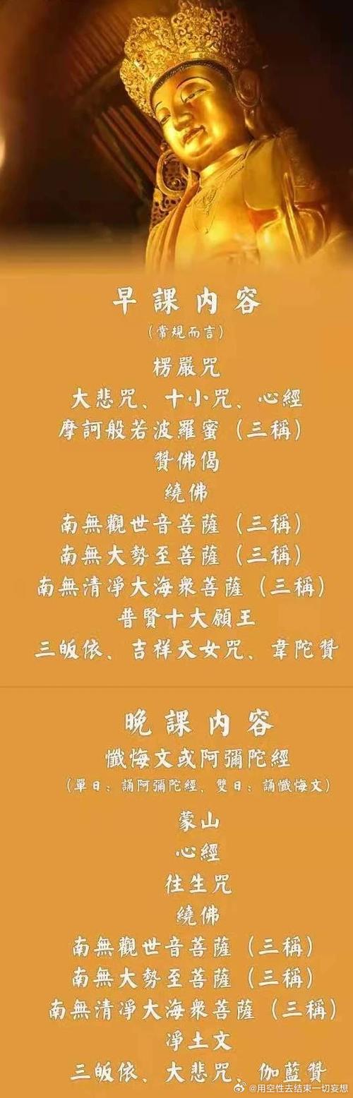 大悲咒十小咒心经全文图标