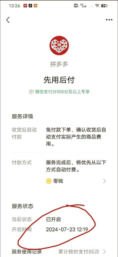 先用后付的额度是什么图标
