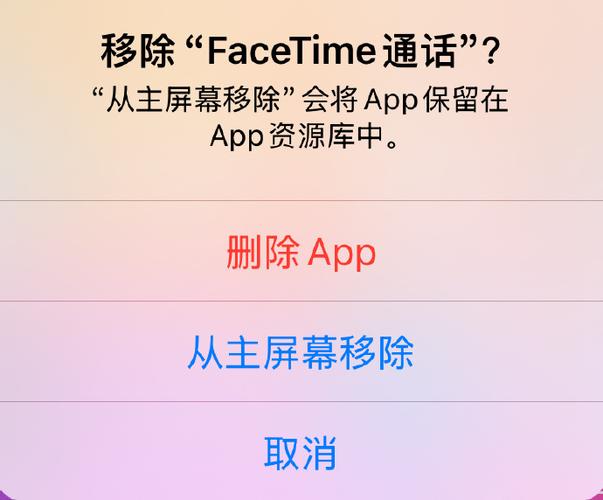 关闭facetime通话的好处图标