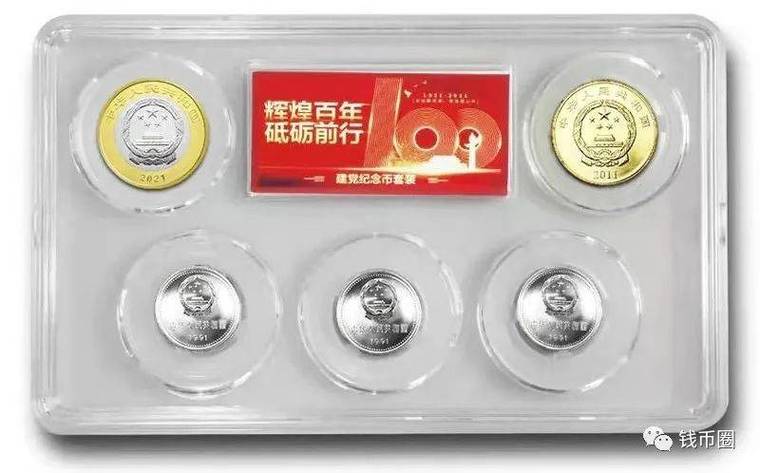 辉煌历程纪念币全套图标