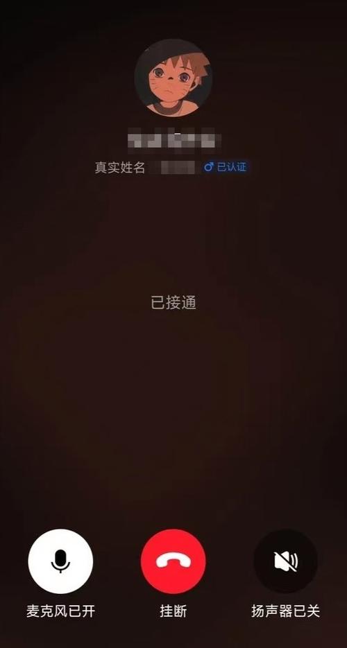 语音通话会看到脸吗图标