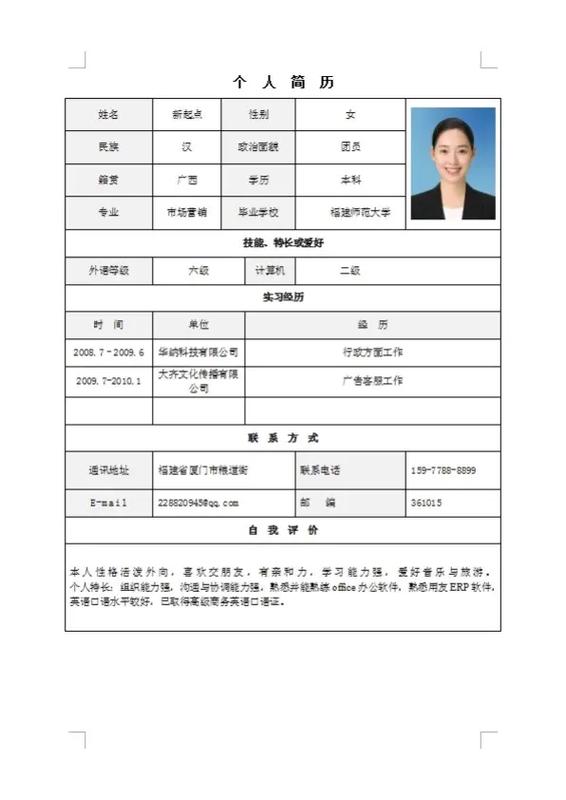 个人简历模板免费可编辑图标