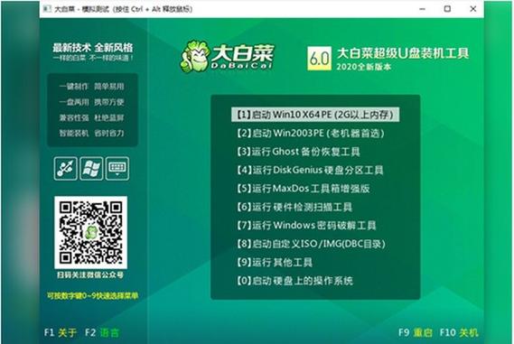 大白菜装机助手图标