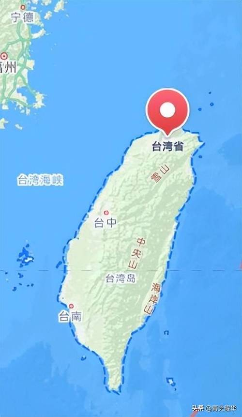 台湾地图高清