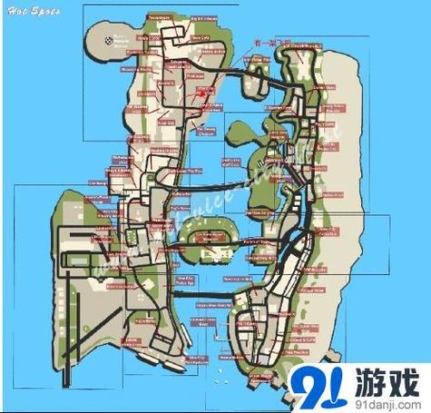 GTA5线下全部武器位置图图标