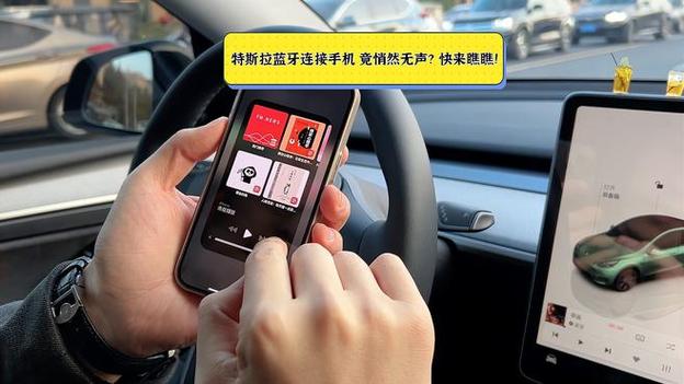 特斯拉连手机蓝牙放音乐截图