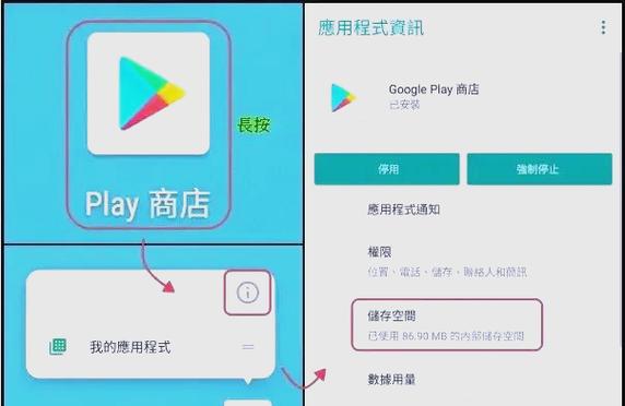 如何使用谷歌play商店图标