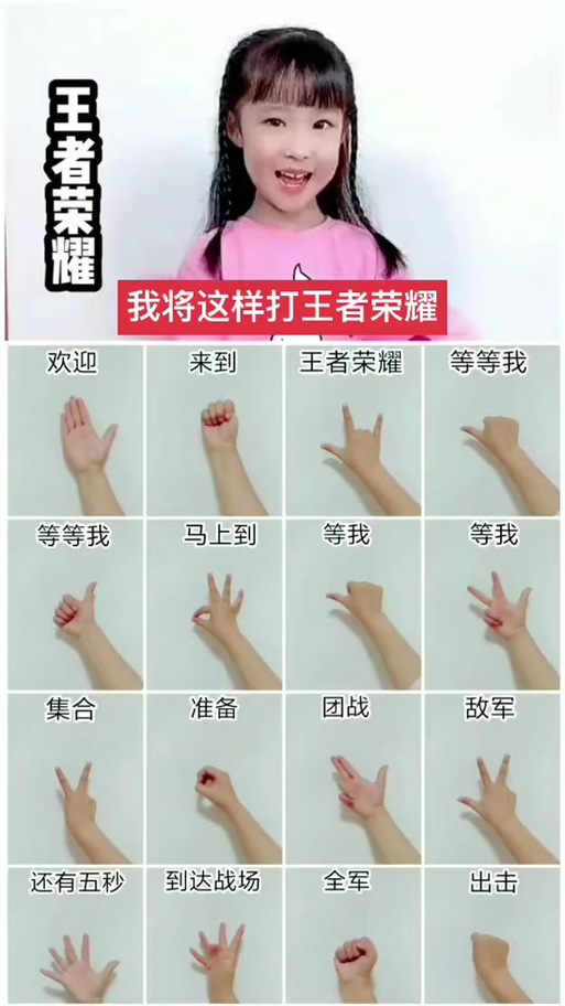 玩王者的正确手势图片截图