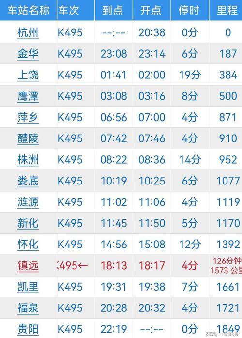k149列车时刻表查询截图