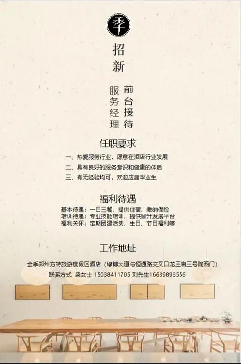 招聘宾馆前台收银2名图标