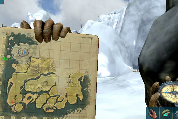 方舟生存进化雪山在哪图标