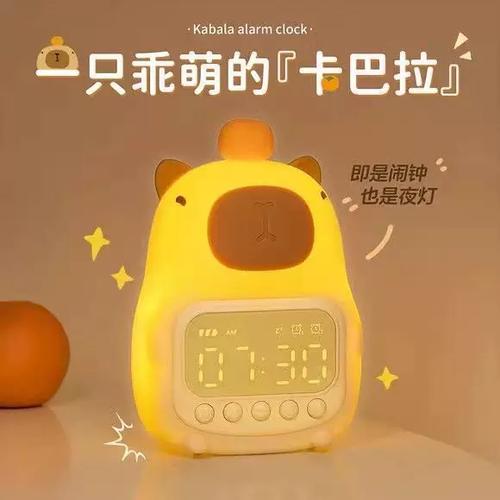 小夜灯电子闹钟说明书图标