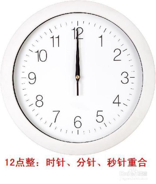 12时整时针分针秒针都重合在一起图标