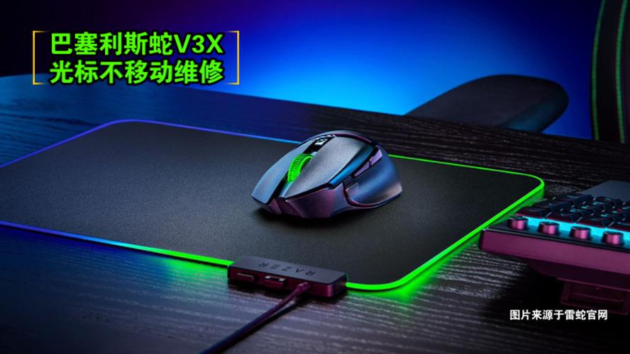 雷蛇鼠标指针乱动图标