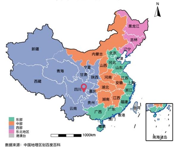 新版中国地图图标