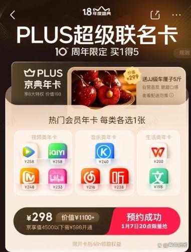 京东超级会员包含了哪些视频会员截图