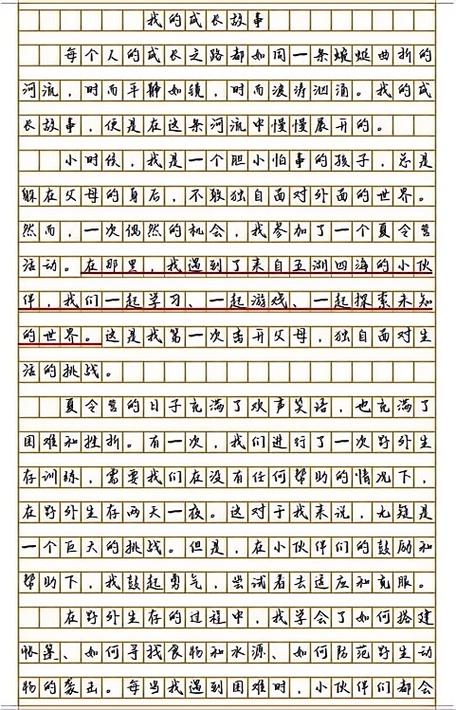 成长的礼物作文600字图标