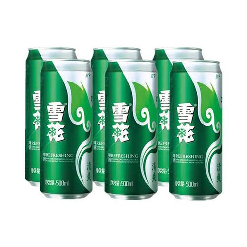雪花清爽500ml瓶装图片截图