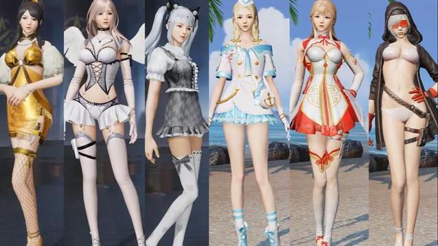 荒野行动女角色全服装图标