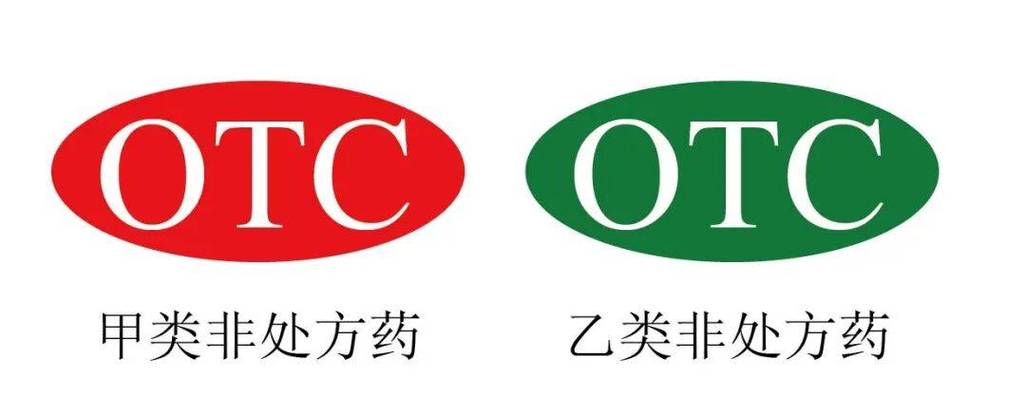 OTC标志的四种颜色图标