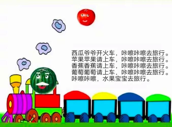 开火车儿歌顺口溜图标