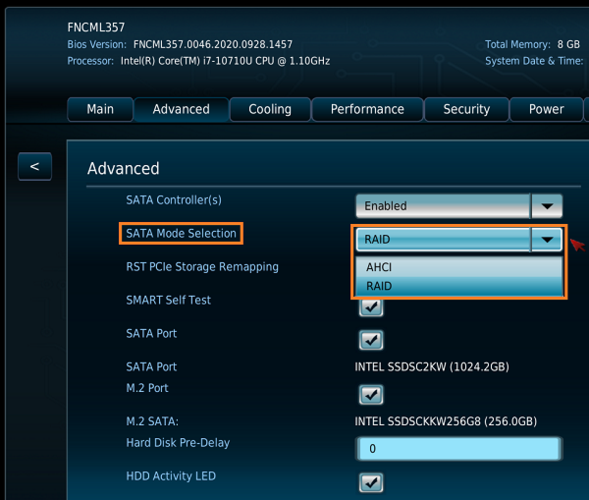 nuc怎么设置u盘启动截图