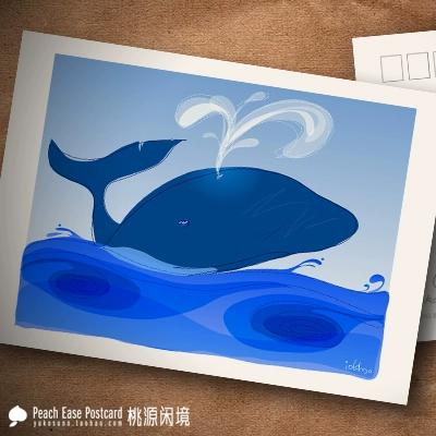 蓝鲸鲸鱼图标