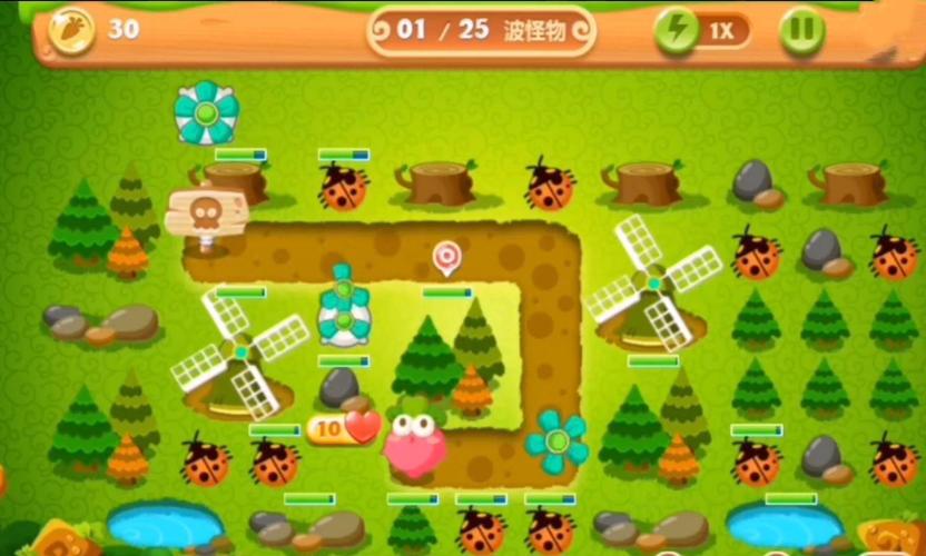 保卫萝卜十七关攻略截图