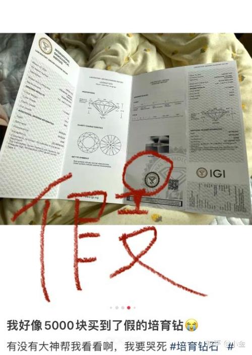 钻石证书真假鉴别图标
