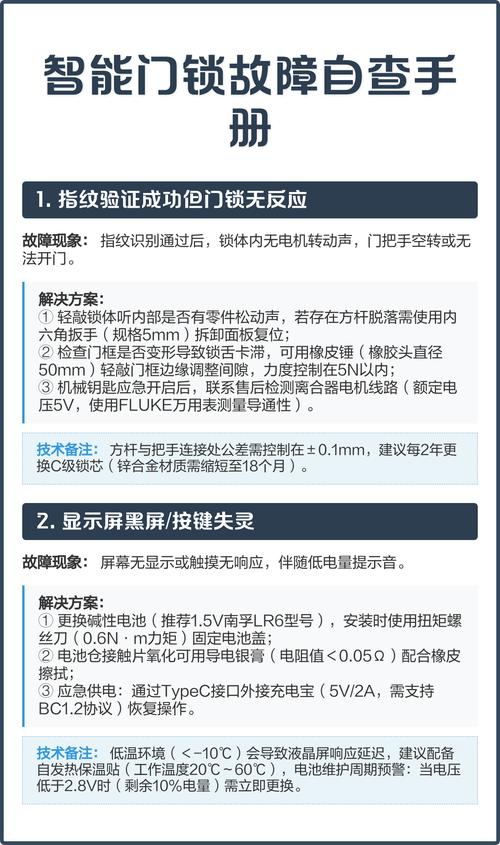智能门锁充电充不进是什么原因图标