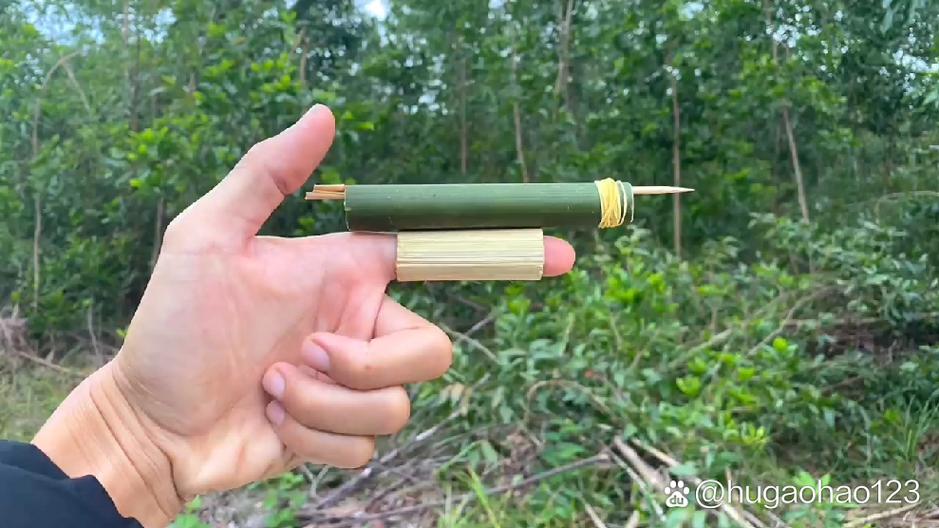 10根牙签做十字弓截图
