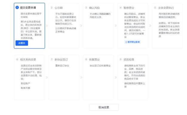 抖音店铺怎么更换营业执照截图