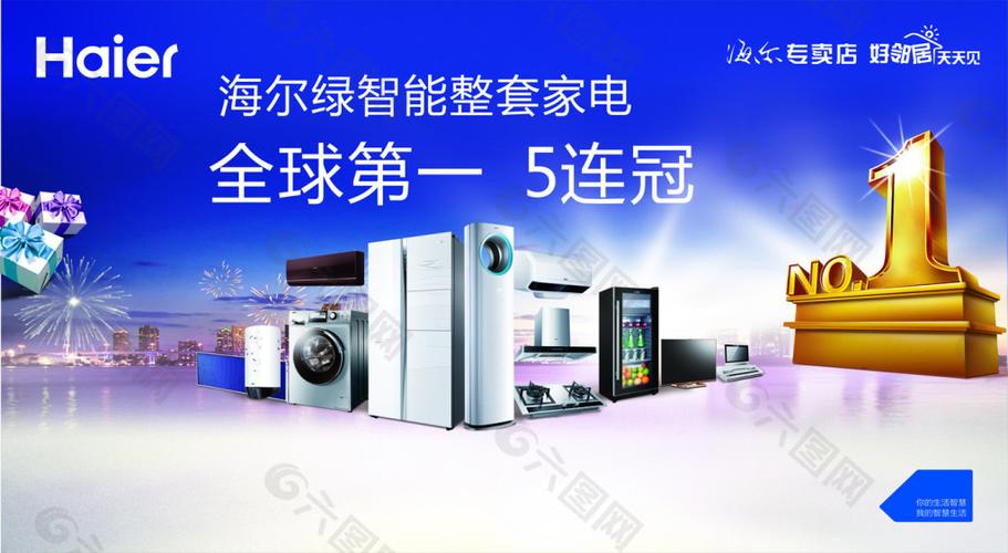 海尔电脑广告图标