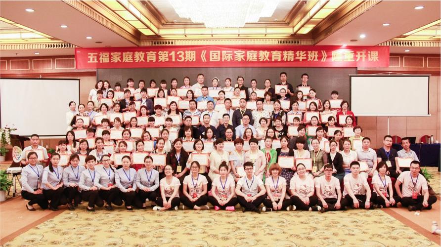 五福家庭教育图标
