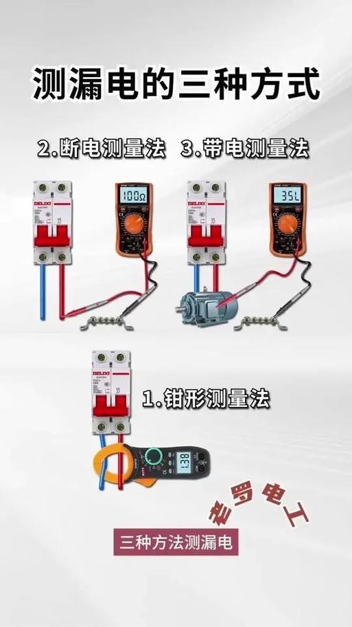 怎么查漏电最准确的方法图标