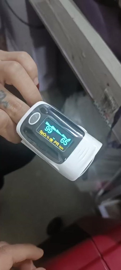 小米手环5血氧检测图标